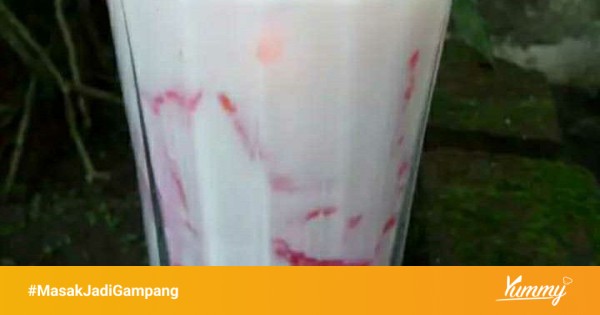 Resep Es Semangka Susu Sederhana Rumahan Di Yummy App