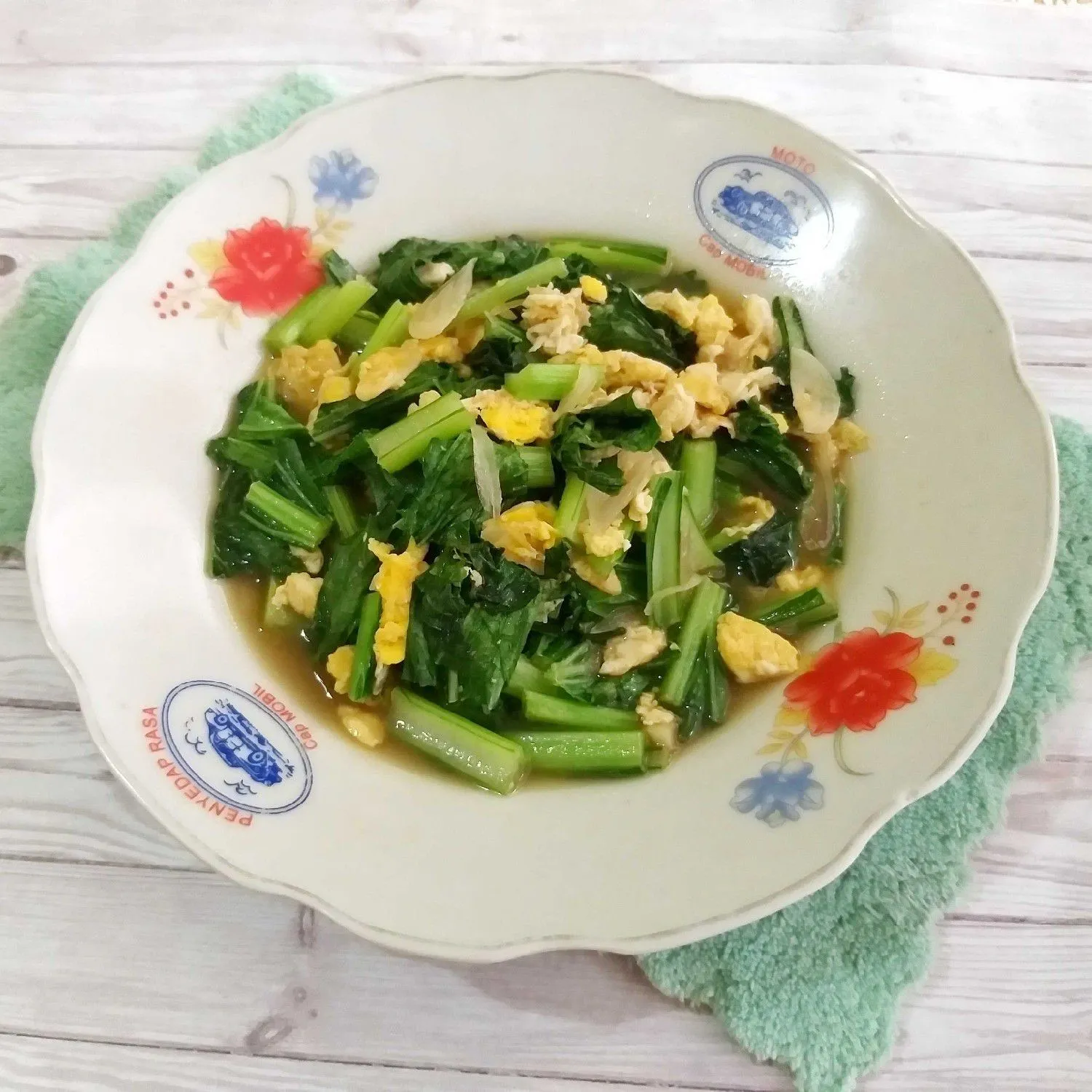 Resep Tumis Sawi Telur Sederhana Rumahan Di Yummy App