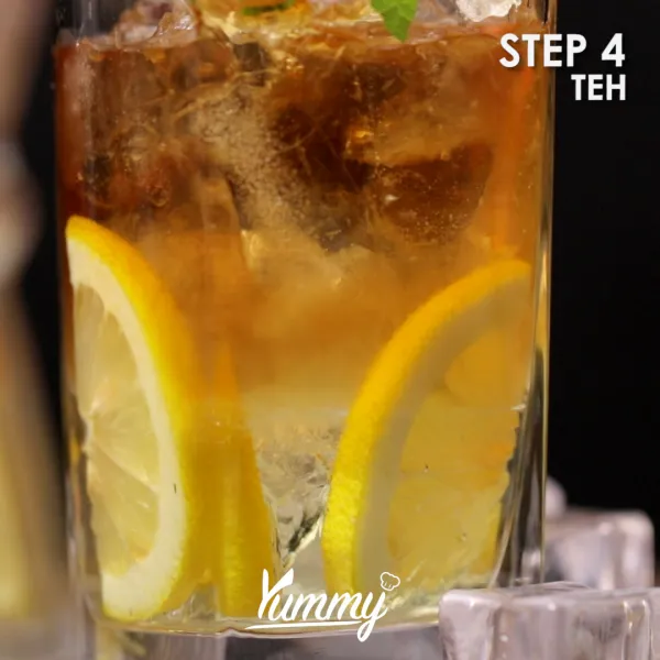 Resep Sparkling Lemon Tea Mudah dan Cepat