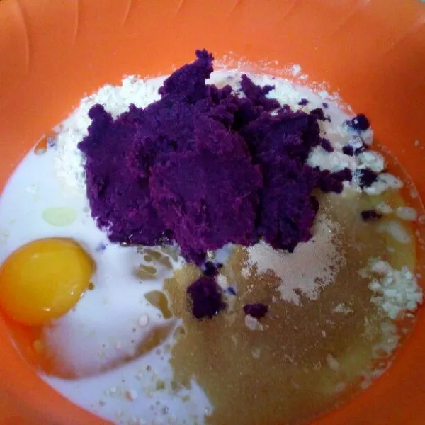 Resep Bolu Kukus Ubi Ungu Sederhana Rumahan Di Yummy App