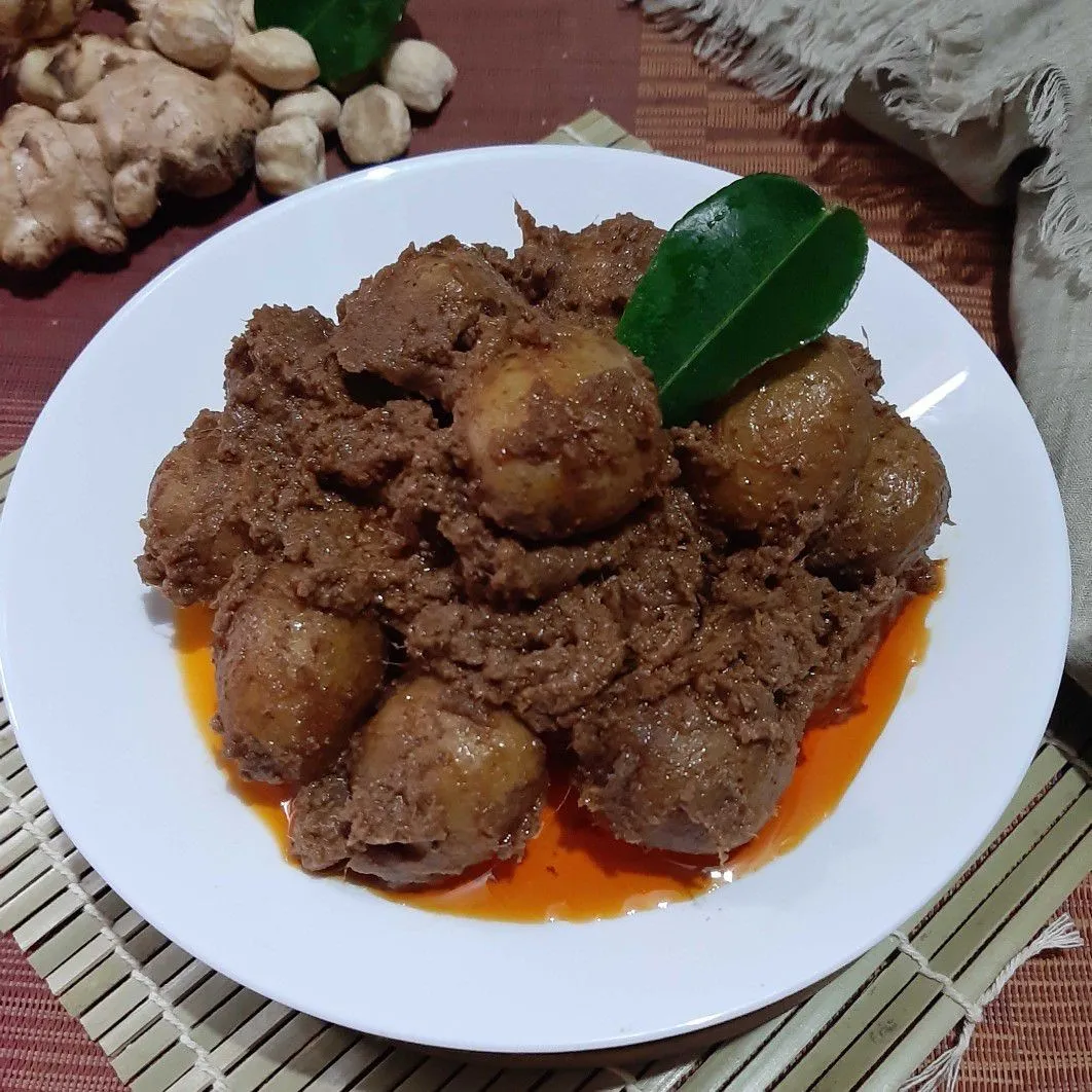 Resep Rendang Kentang Mini #JagoMasakMinggu3Periode2 Sederhana Rumahan ...
