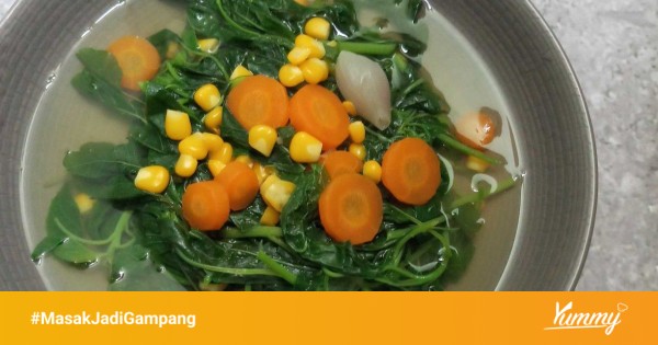 Resep Sayur Bening Bayam Sederhana Rumahan Di Yummy App