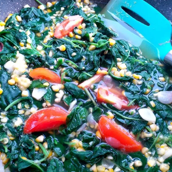 Resep Bening Bayam Jagung Tomat Sederhana Rumahan Di Yummy App