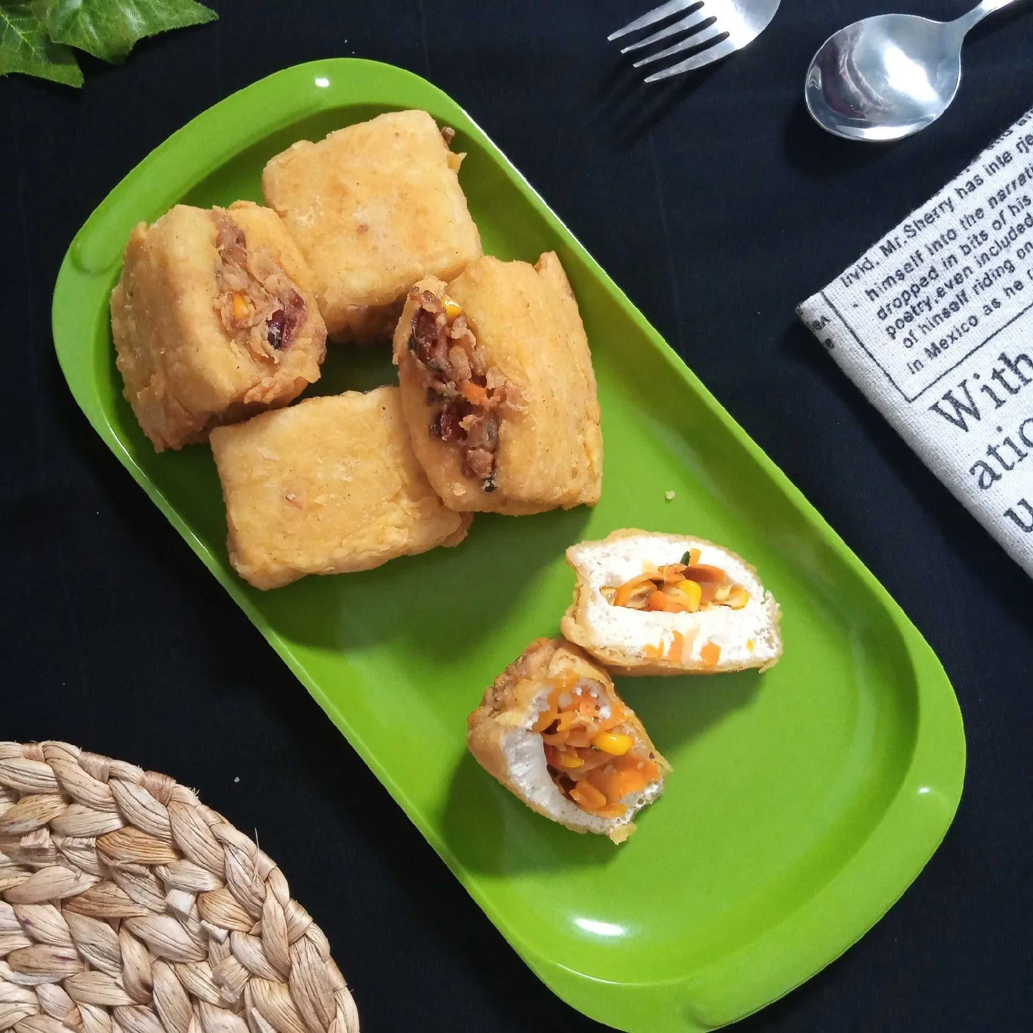 Resep Tahu Crispy Isi Jagung Wortel Jagomasakminggu5periode2 Sederhana Rumahan Dari Ummu Alfard