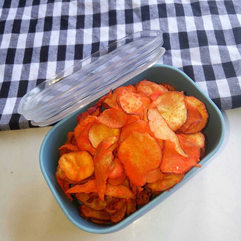 Resep Keripik Ubi Bumbu Balado #JagoMasakMinggu5Periode2 Sederhana ...