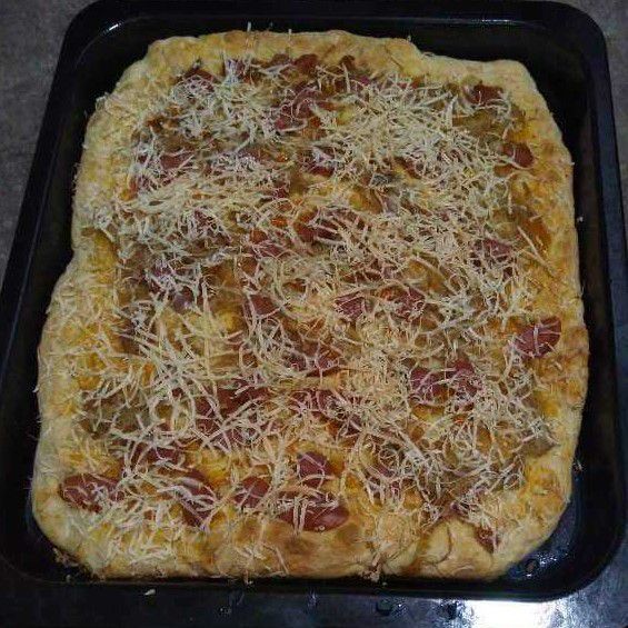 Resep Pizza Empuk dan Gurih #JagoMasakMinggu5Periode2 Sederhana Rumahan ...
