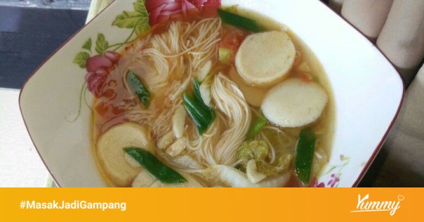 Resep Misoa Kuah Saos Tiram Jagomasakminggu6periode2 Sederhana Rumahan