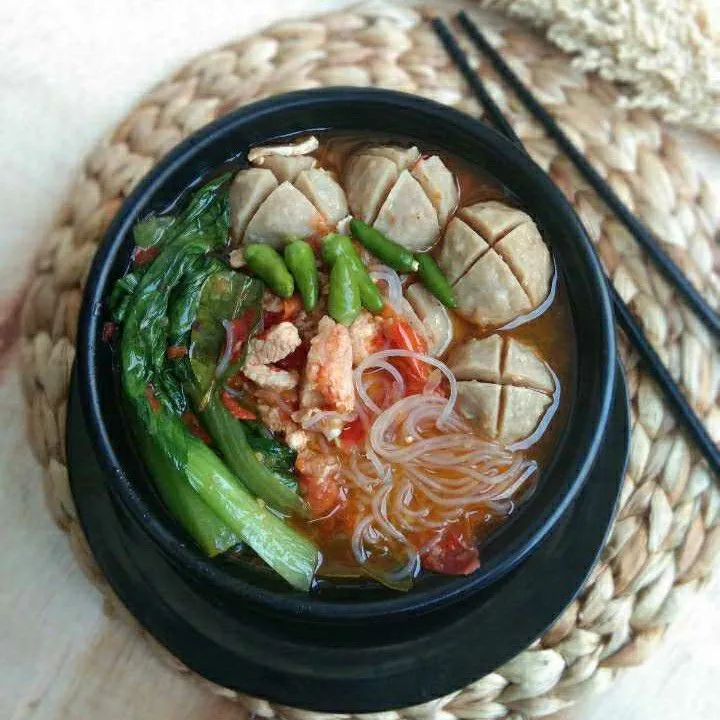 Resep Mie Soun Kuah Pedas Spesial Jagomasakminggu6periode2 Sederhana