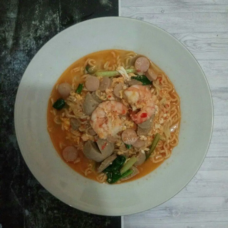 Resep Mie Seblak Udang Jeletot #JagoMasakMinggu6Periode2 Sederhana ...