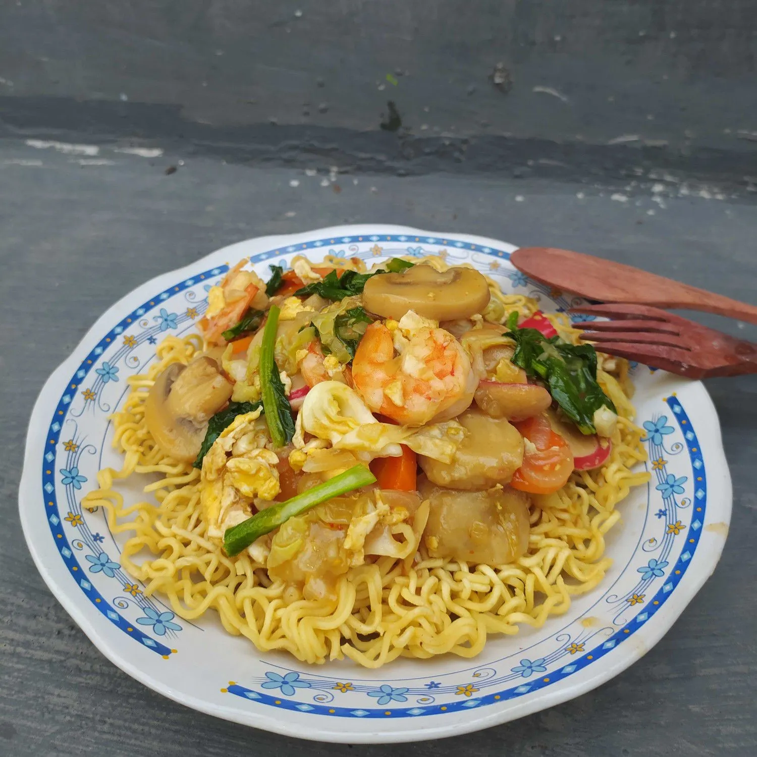 Resep I Fu Mie Udang Sederhana Rumahan di Yummy App