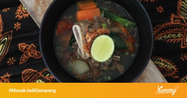 Resep Sup Iga Sederhana Rumahan Di Yummy App