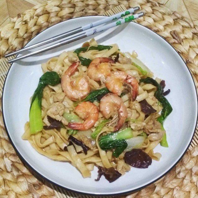 Resep Horfun Goreng Udang #JagoMasakMinggu8Periode2 Sederhana Rumahan ...