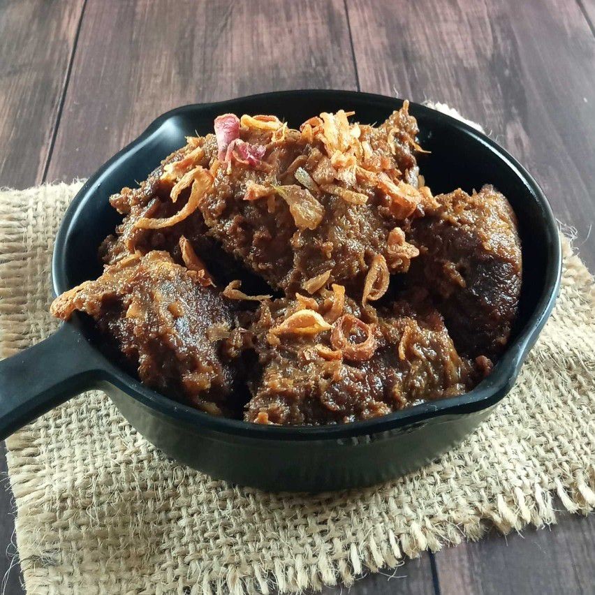 Resep Rendang Daging Bumbu Instan Sederhana Rumahan di Yummy App