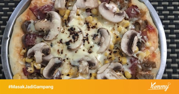 Resep Pizza Teflon Sederhana Sederhana Rumahan Di Yummy App