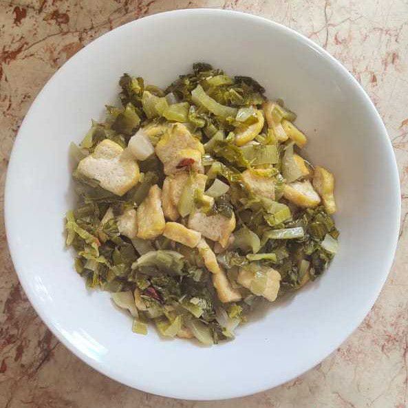 Resep Cah Sayur Asin Tahu Sederhana Rumahan di Yummy App