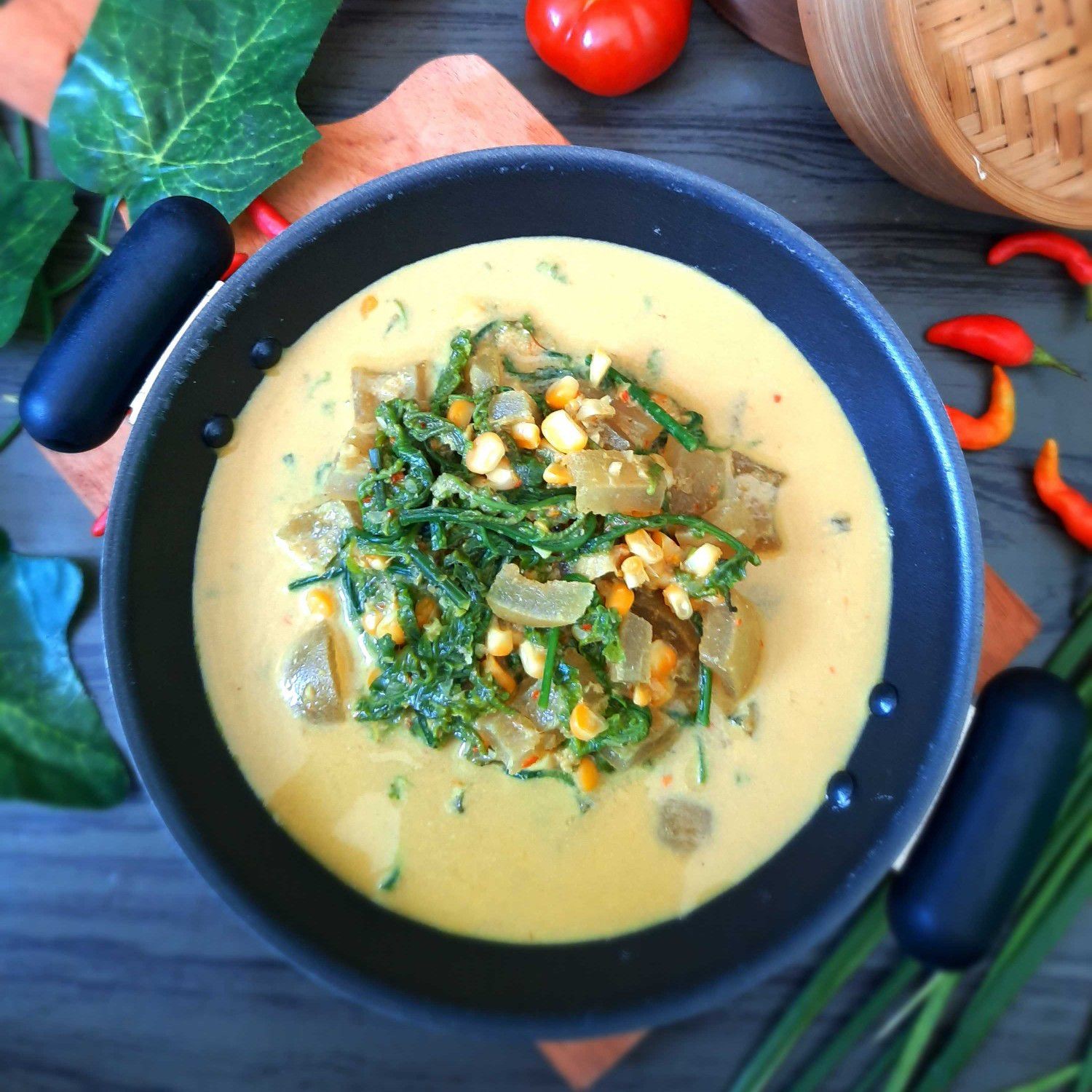 Resep Sayur Santan Pakis Cecek Sederhana Rumahan Di Yummy App
