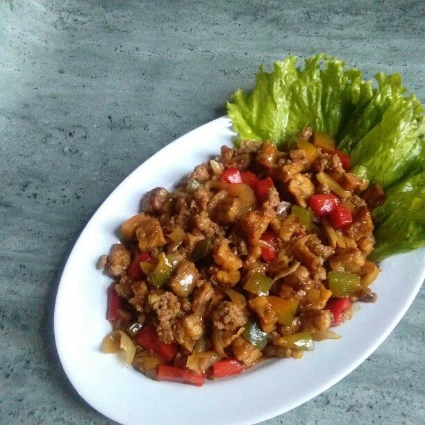 Resep Tempe Daging Asam Manis Sederhana Rumahan dari Dapur_Madina