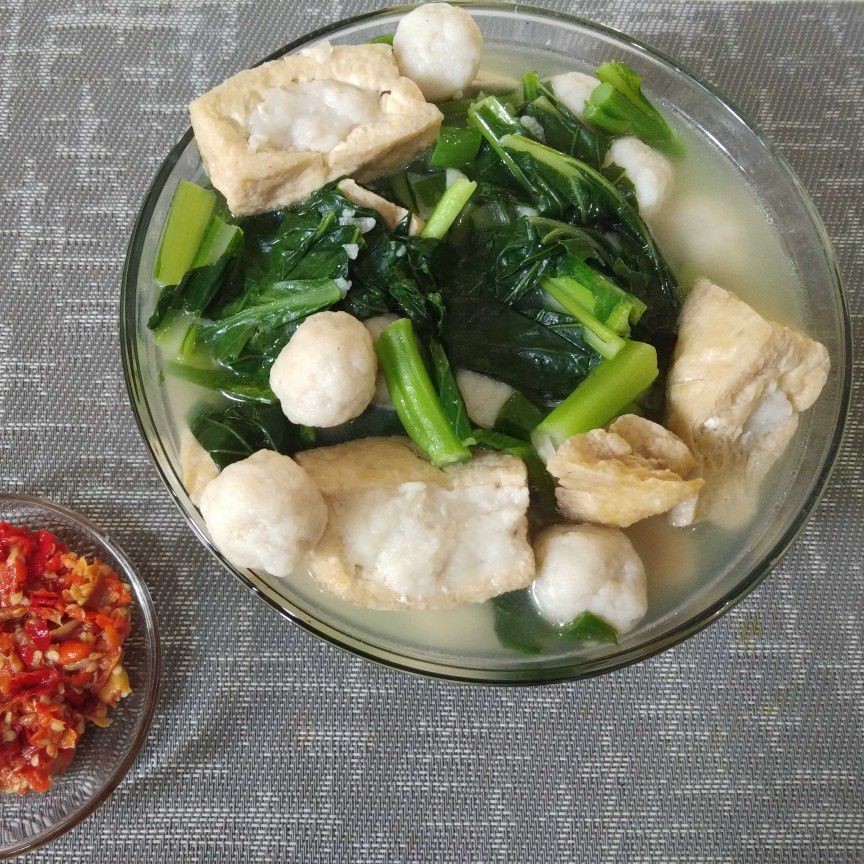 Resep Sop Tahu Bakso Ayam Sederhana Rumahan Di Yummy App
