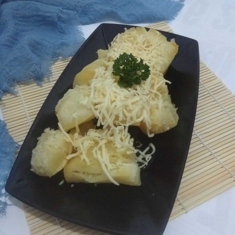 Resep Singkong Goreng Keju Merekah #JagoMasakMinggu1Periode3 Sederhana Rumahan di Yummy App