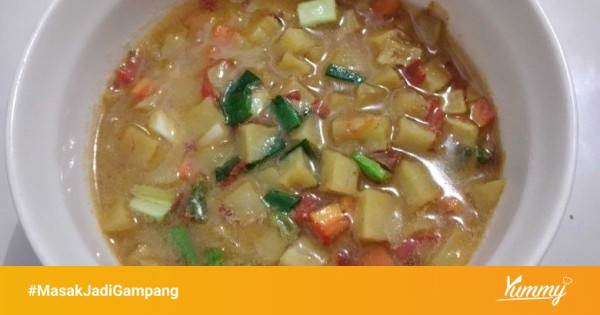 Resep Kentang Kuah Santan Sederhana Rumahan Di Yummy App