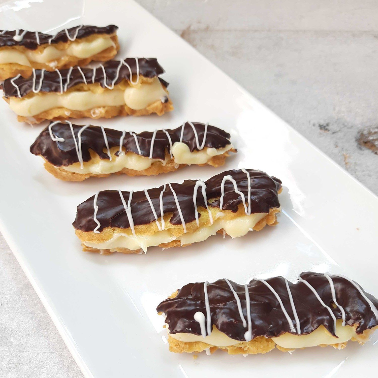 Resep Eclair Coklat Isi Vla #JagoMasakMinggu2Periode3 Sederhana Rumahan ...