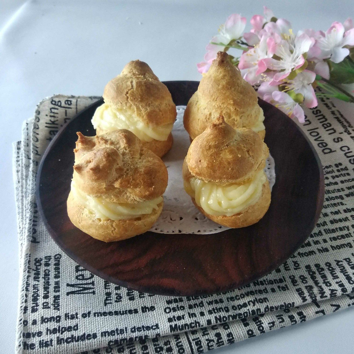 Resep Soes Vla Vanilla #JagoMasakMinggu2Periode3 Sederhana Rumahan di ...