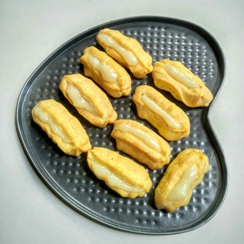 Resep Eclair Vla Vanilla #JagoMasakMinggu2Periode3 Sederhana Rumahan di ...