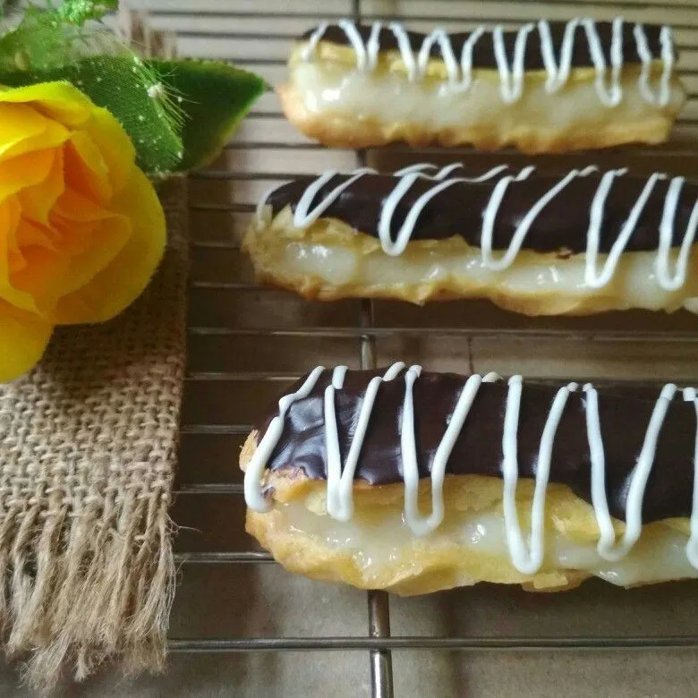 Resep Eclair Choux Pastry #JagoMasakMinggu2Periode3 Sederhana Rumahan ...
