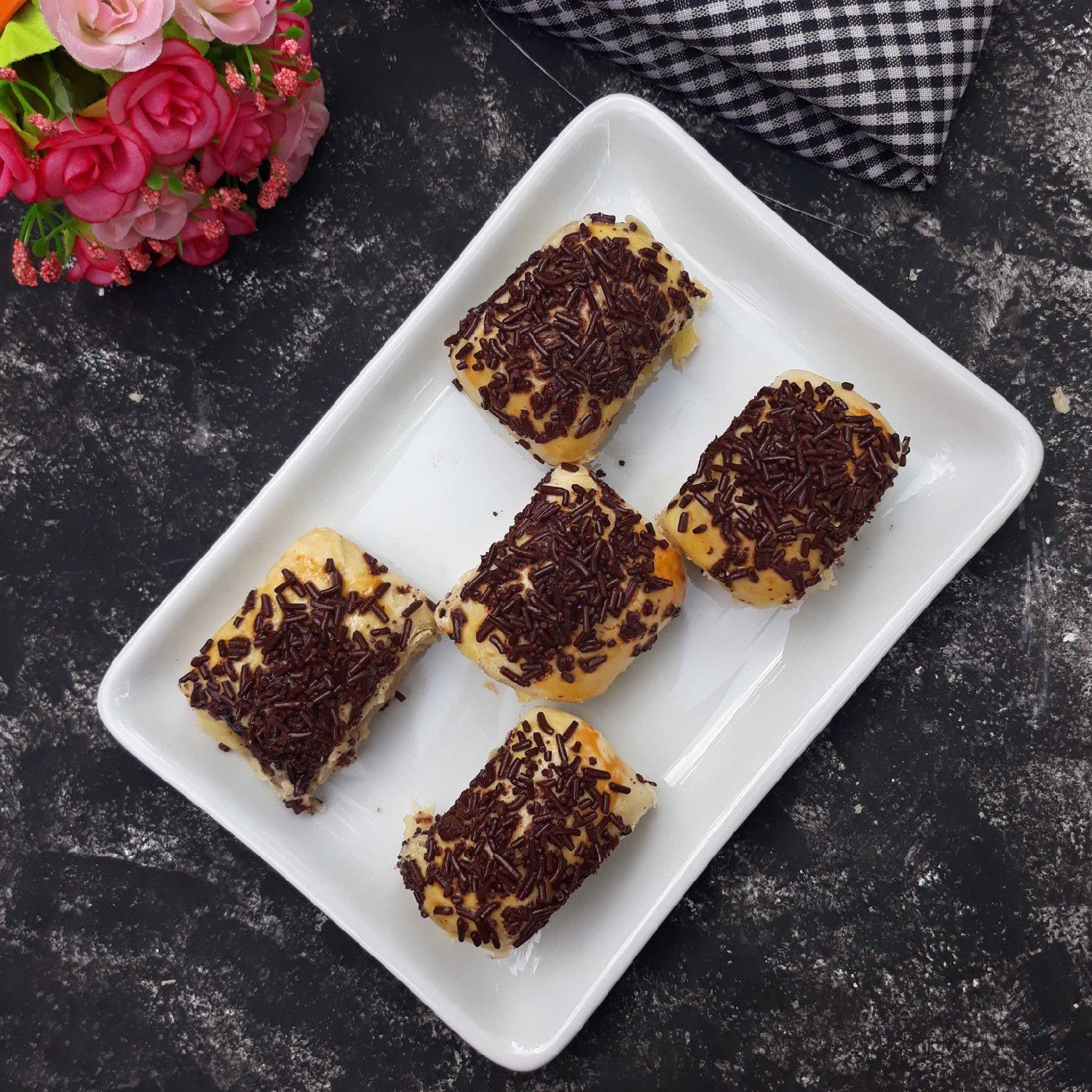 Resep Bolen Pisang Toping Meses #JagoMasakMinggu2Periode3 Sederhana ...