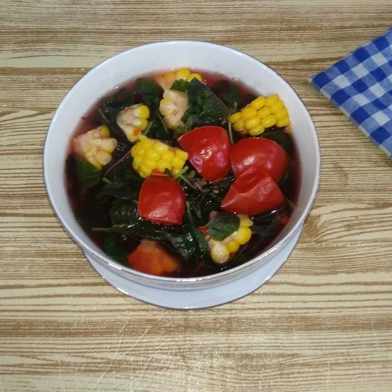 Resep Bayam Jagung Kuah Merah Sederhana Rumahan Di Yummy App