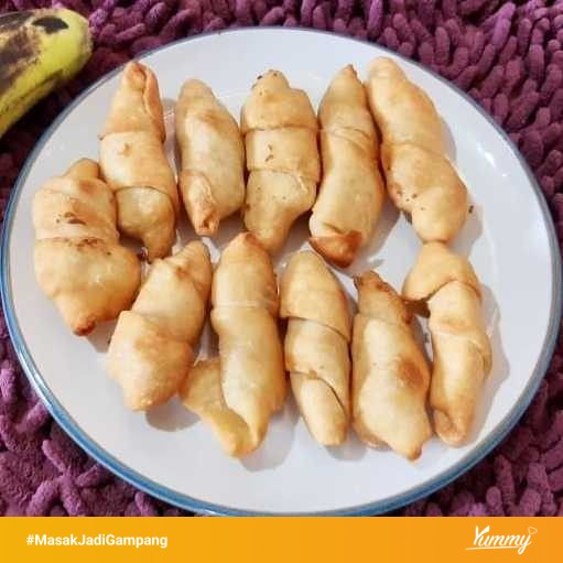 Resep Pisang Molen Renyah Ngepros Sederhana Rumahan Di Yummy App