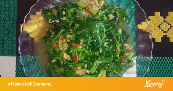 Resep Cah Sawi Telur Pedas Sederhana Rumahan Di Yummy App