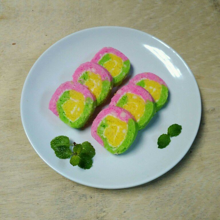 Resep Getuk Gulung Pelangi #JagoMasakMinggu3Periode3 Sederhana Rumahan ...