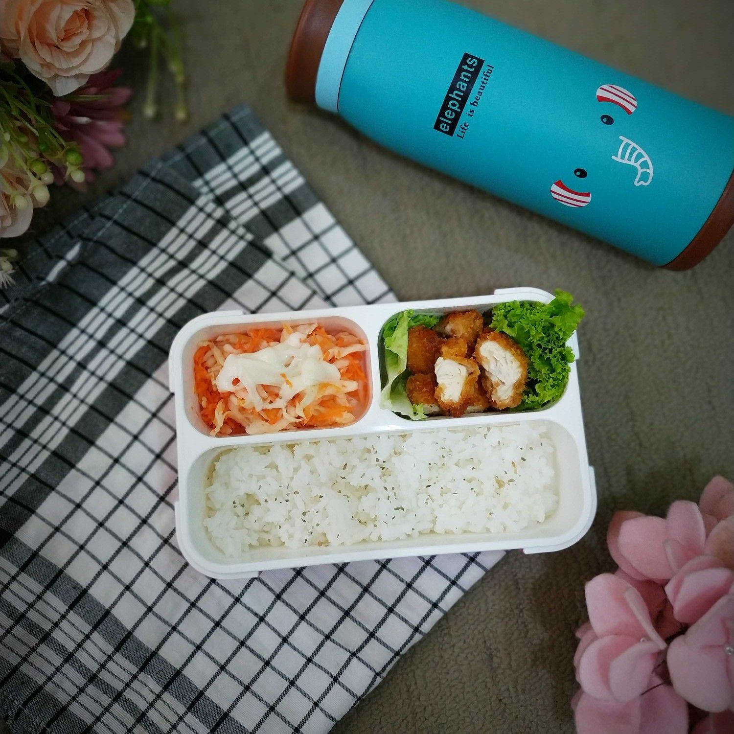 Resep Chicken Katsu with Salad ala Bento #JagoMasakMinggu3Periode3 Sederhana Rumahan di Yummy App