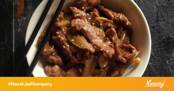 Resep Beef Teriyaki Sederhana Rumahan Di Yummy App