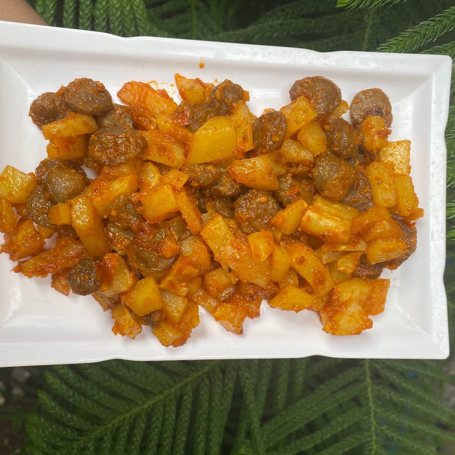 Resep Balado Kentang Sosis Sederhana Rumahan di Yummy App