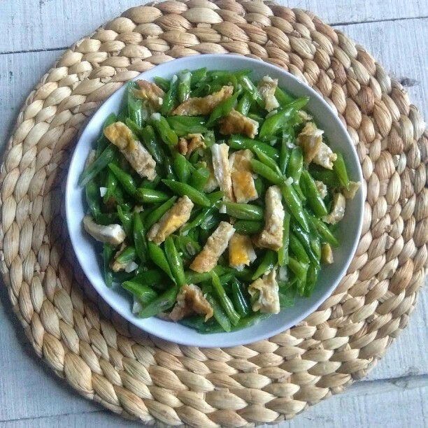 Resep Tumis Buncis Telur Sederhana Rumahan dari Dapur_Madina