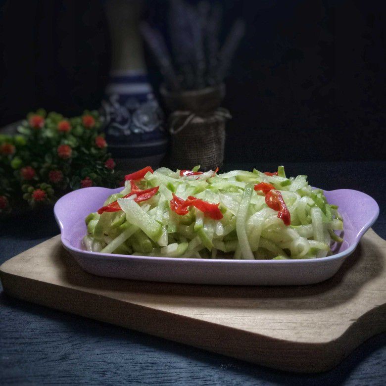 Resep Labu Siam Tumis Bawang Putih Sederhana Rumahan di Yummy App