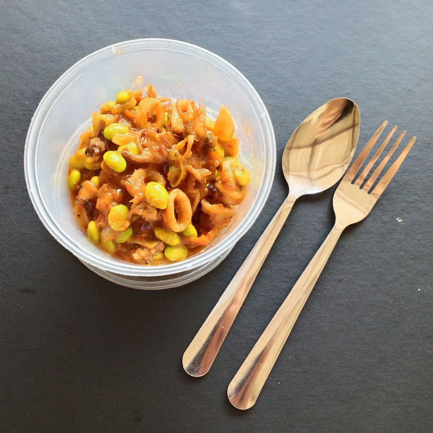Resep Cumi Mercon Edamame Sederhana Rumahan Dari Dwi Setiani