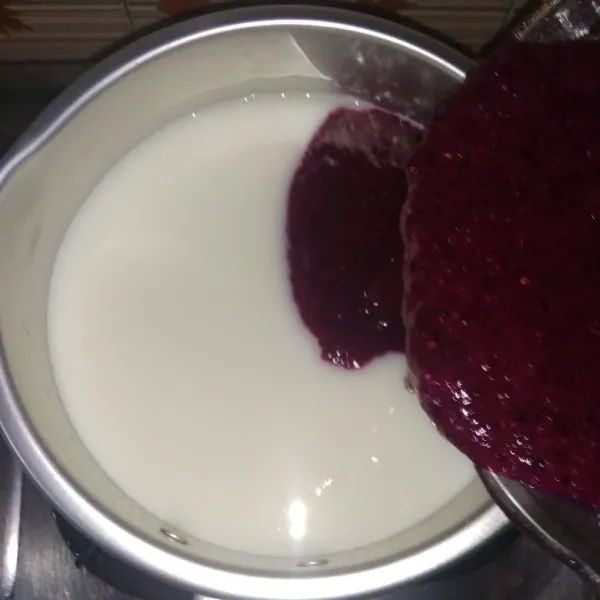 Resep Puding Buah Naga Fla Jagomasakminggu5periode3 Sederhana Rumahan