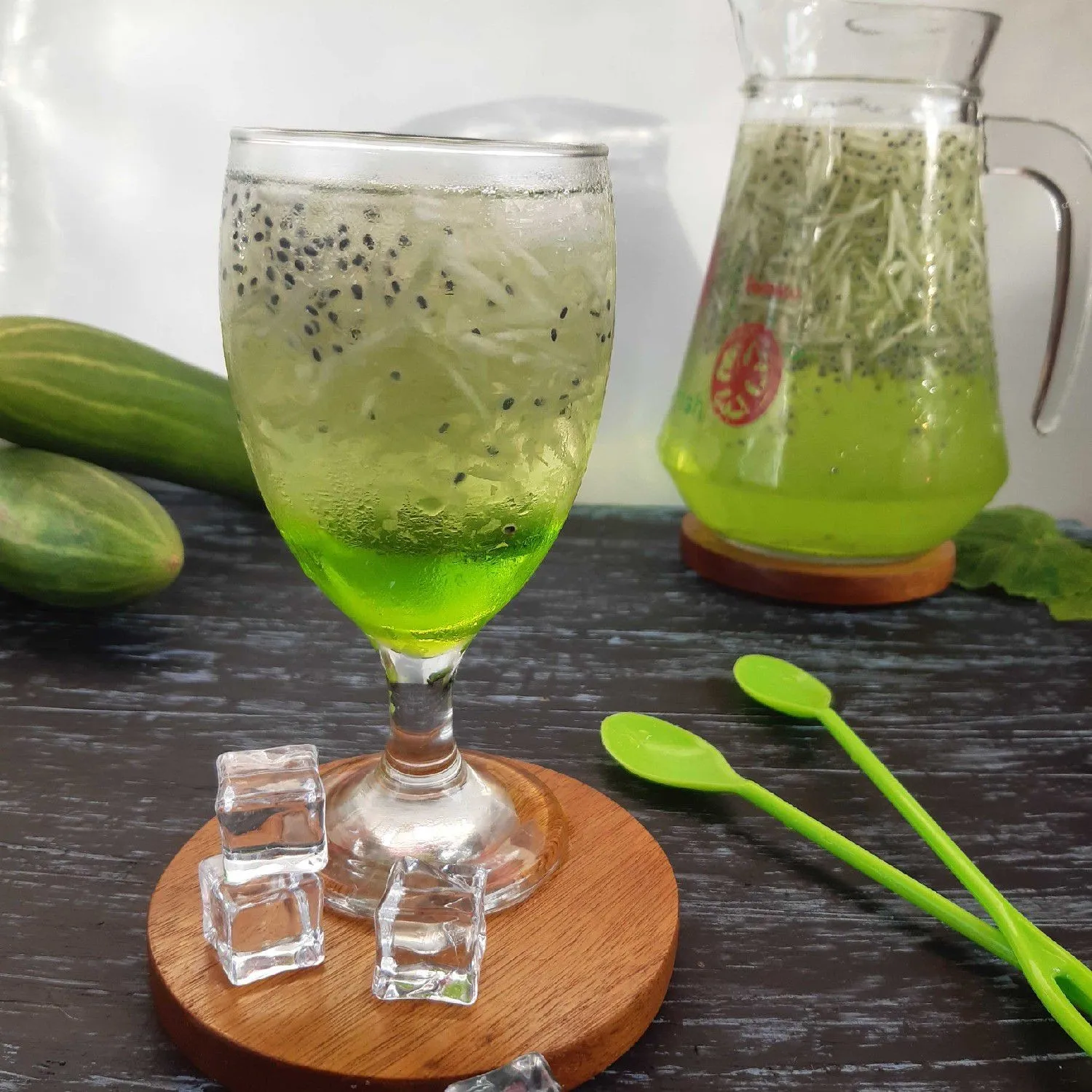 Resep Es Timun Selasih Yummy Jagomasakminggu6periode3 Sederhana