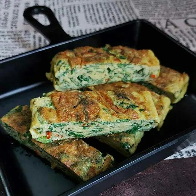Resep Telur Lapis Sawi Sederhana Rumahan Di Yummy App