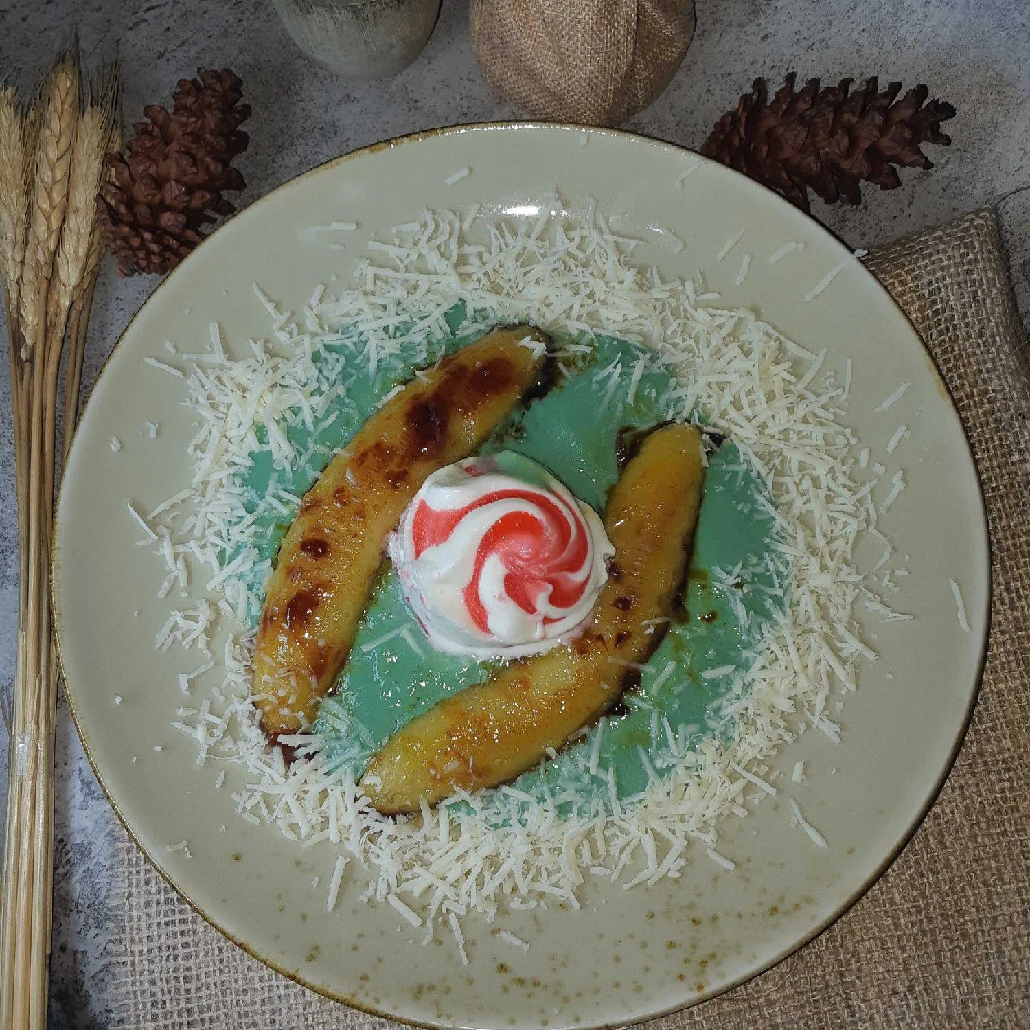 Resep Pisang Karamel Saus Green Tea Sederhana Rumahan Di Yummy App