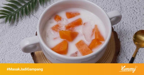 Resep Es Kalikihpepaya Creamy Jagomasakminggu6periode3 Sederhana