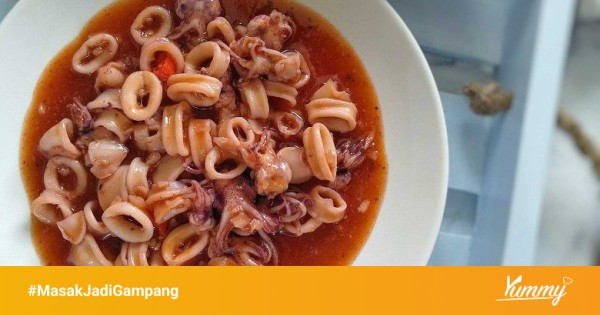 Resep Cumi Asam Manis Sederhana Rumahan Di Yummy App