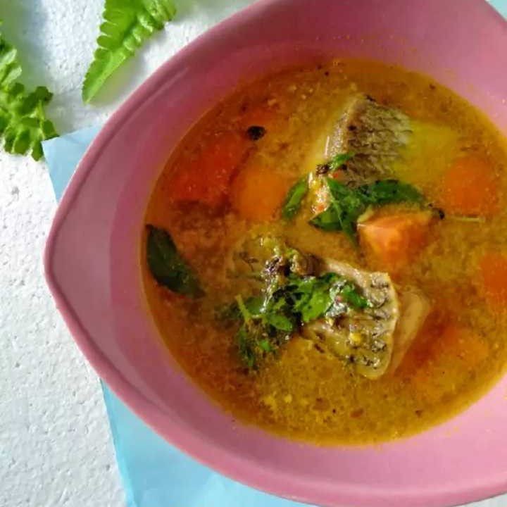 Resep Ikan Kakap Kuah Kuning Khas Papua #JagoMasakMinggu10Periode3 Sederhana Rumahan di Yummy App