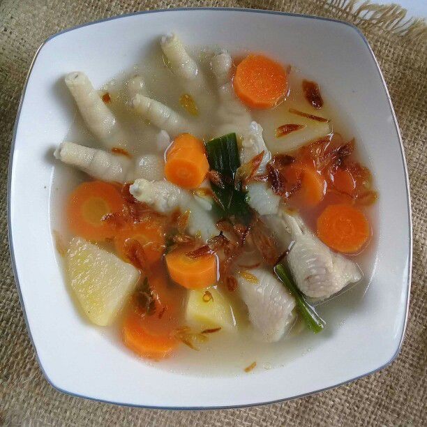 Resep Sop Ceker Sederhana Rumahan Di Yummy App