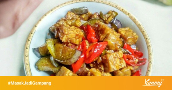 Resep Tumis Terong Dan Tempe Sederhana Rumahan Di Yummy App