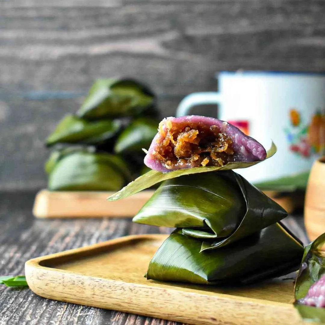 Resep Kue Bugis Ubi Ungu Sederhana Rumahan di Yummy App