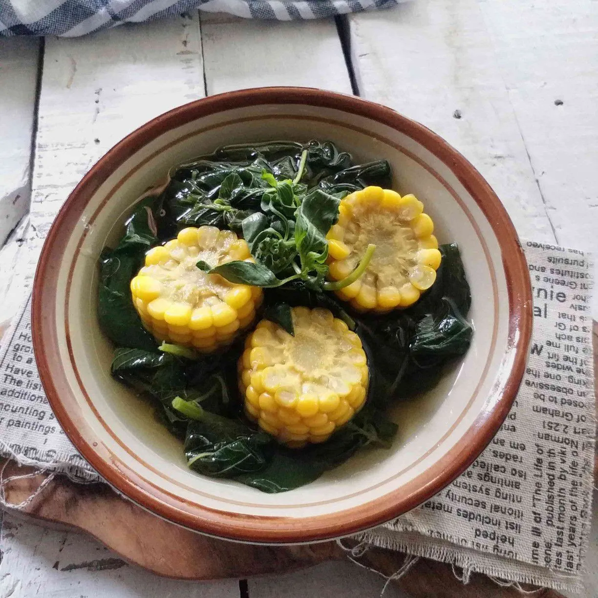 Resep Sayur Bening Bayam Jagung Sederhana Rumahan Di Yummy App